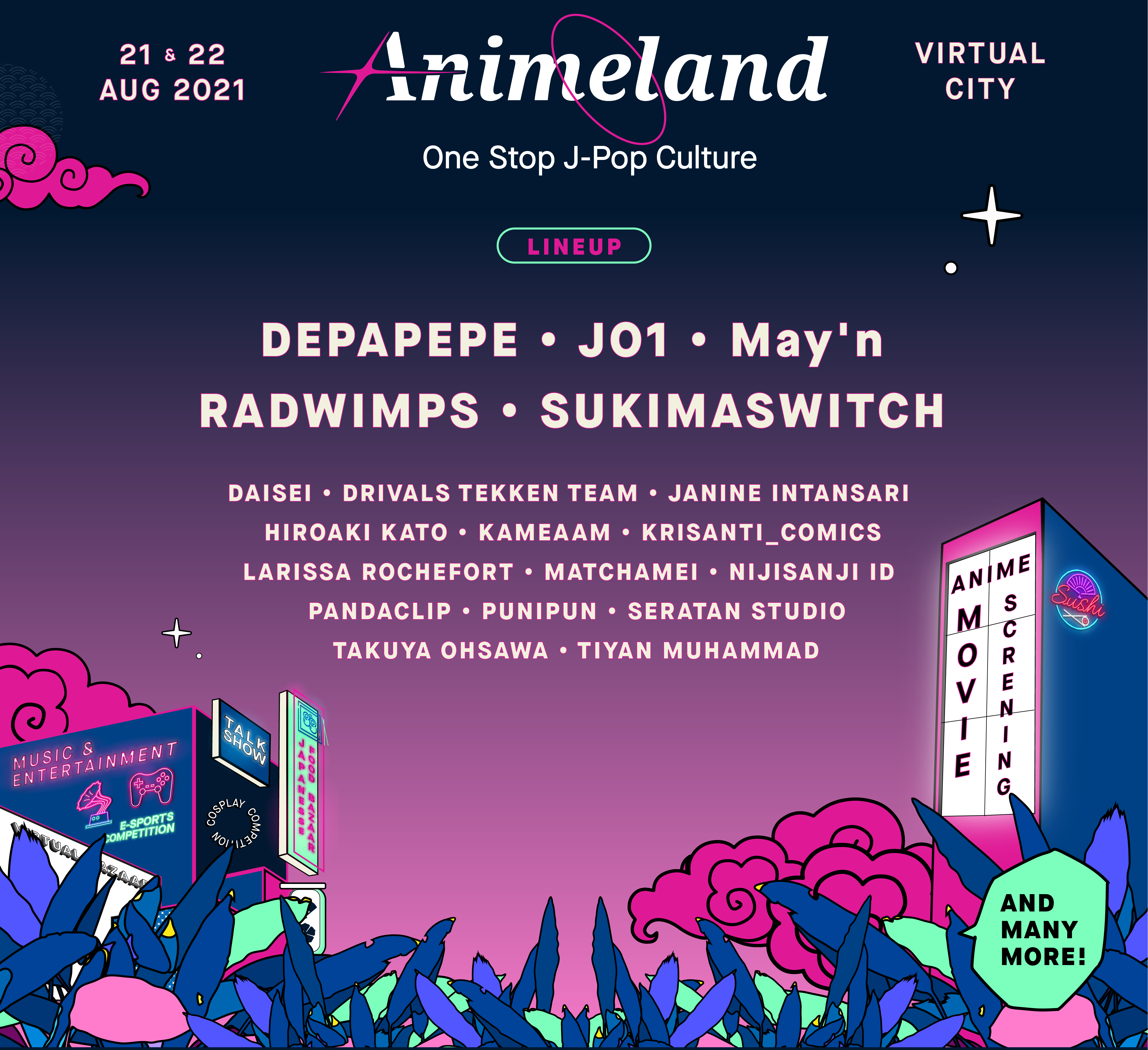 GoTix Persembahkan Animeland, Festival Anime Virtual Terbesar di Indonesia