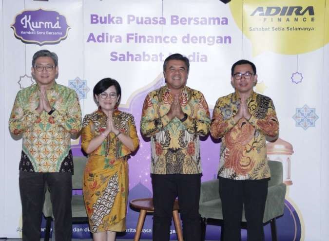 Adira Finance Berbagi Berkah Bulan Ramadhan dengan Sahabat Media