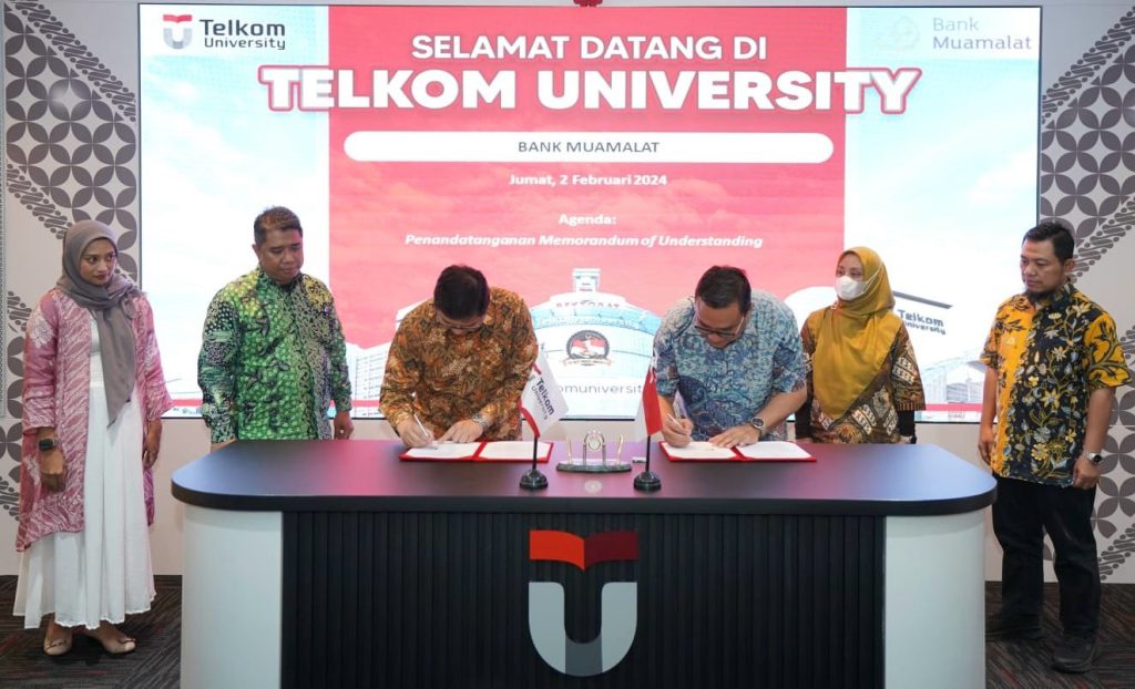 Bank Muamalat Gandeng Universitas Telkom, Perkuat Kolaborasi dengan Institusi Pendidikan